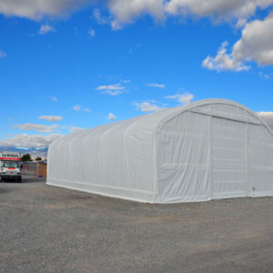 Portable Canvas Garage, Portable RV Garage, 22’W x 24’L x 12’H | MDM