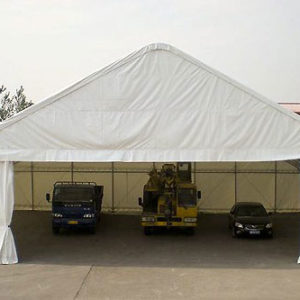 Portable Canvas Garage, Portable RV Garage, 22’W x 24’L x 12’H | MDM